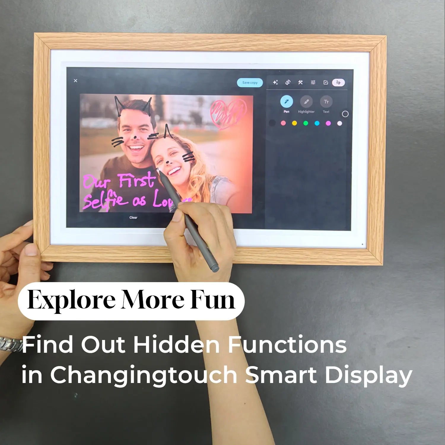 Find Out Hidden Functions in Changingtouch Smart Display