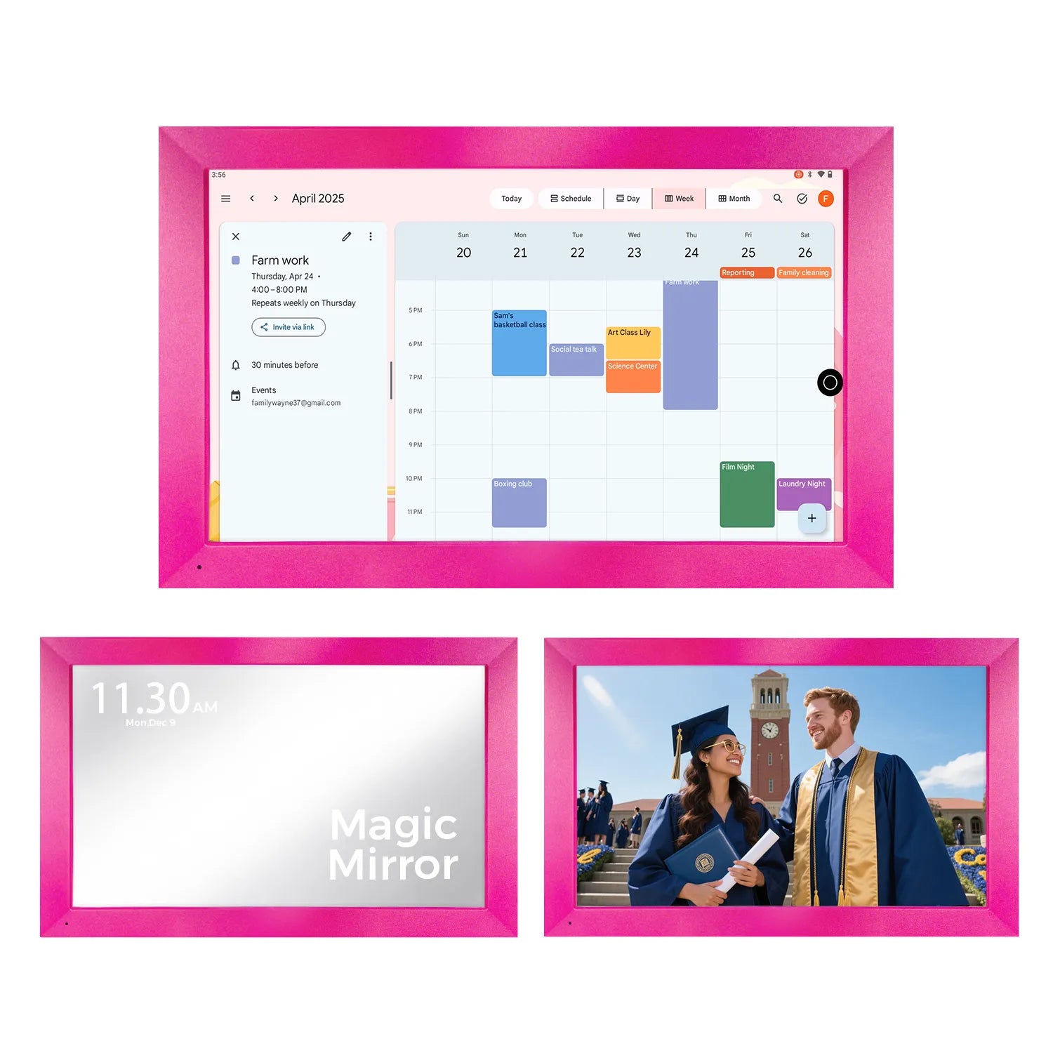 Smart Display Ceci - Magic Mirror丨Smart Home丨Digital Calendar ...